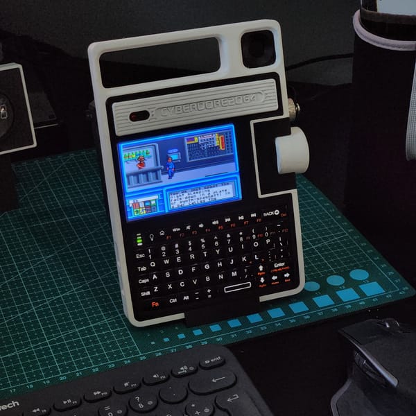 Cyberdore 2064 - RPi0 based cyberdeck to handle netrunning tasks on the ...